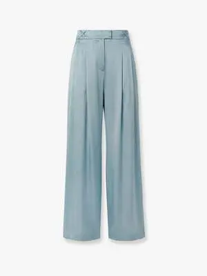 SEMICOUTURE Cotton And Silk Trousers