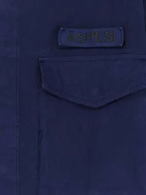 Aspesi Field "lived" Fabric Shirt