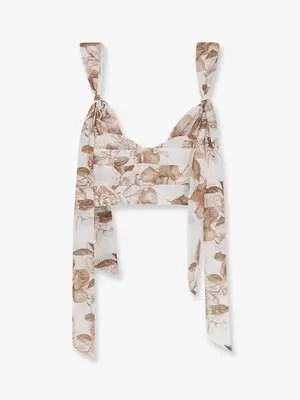 LAVI Seraphina Cotton Crop Top