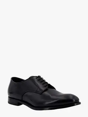 DOUCAL'S Patent Leather Lace-up Shoe