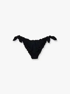 MC2 SAINT BARTH Moon Lurex Bikini Bottoms - Black