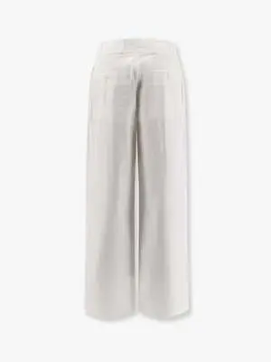TOTEME Relaxed Cotton Trousers