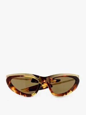 Bottega Veneta Prisma Acetate Sunglasses - Brown