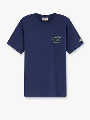 MC2 SAINT BARTH Cotton T-shirt - Blue