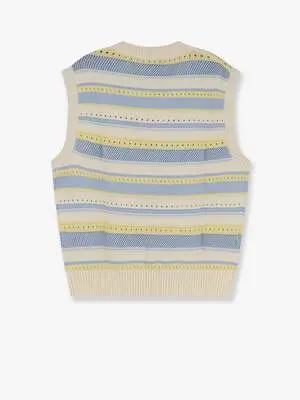 DUNST Sleeveless Cotton Sweater