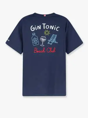 MC2 SAINT BARTH Portland Cotton T-shirt With Front Embroidery