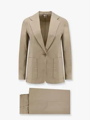 Aspesi Stretch Cotton Suit - Beige