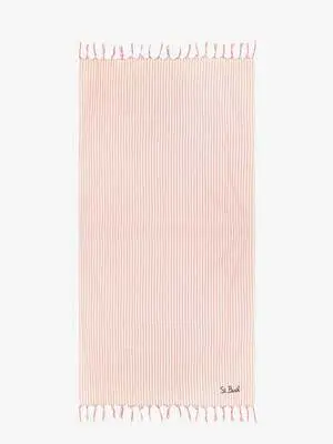 MC2 SAINT BARTH Striped Cotton Beach Towel