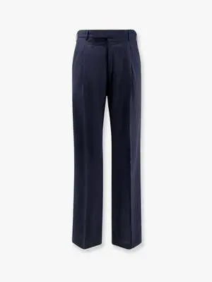 PT TORINO Virgin Wool Pleated Trousers