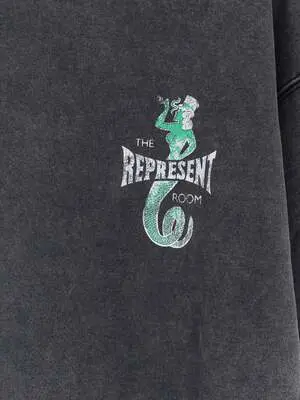 REPRESENT Cotton Sweatshirt With Print On The Front