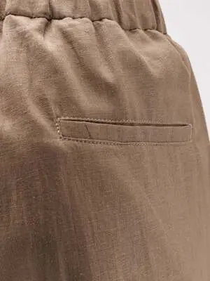 HEVO Torre Chianca Linen & Viscose Trousers