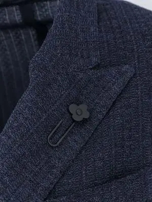 LARDINI Liknit Double-breasted Blazer