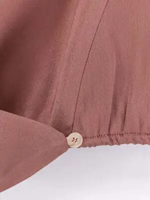 ALYSI Satin Top