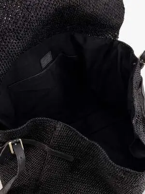IBELIV Alpha Raffia Shoulder Bag