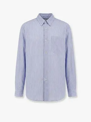 TONYWACK Lyocell Shirt With Striped Motif