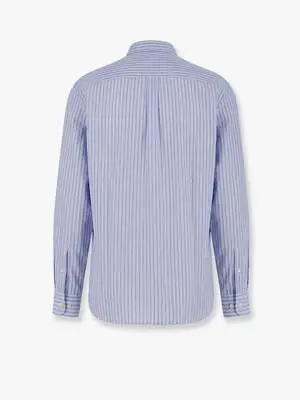 TONYWACK Lyocell Shirt With Striped Motif