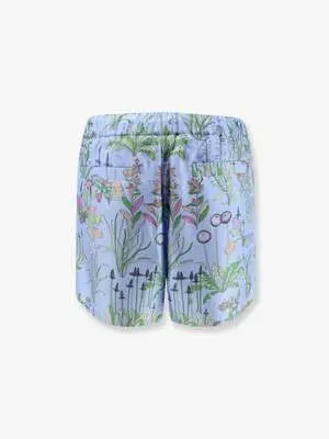Gucci Printed Silk Shorts