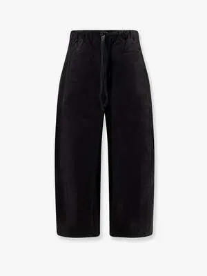 ENTIRE STUDIOS Loft Cotton Trousers - Black