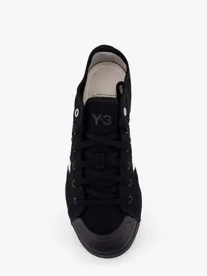 ADIDAS Y-3 Canvas Lace-up Sneakers