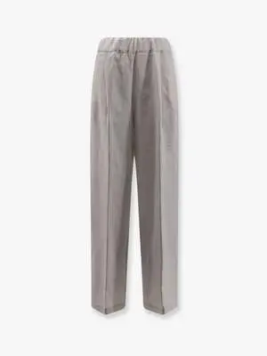 SEMICOUTURE Linen Trousers