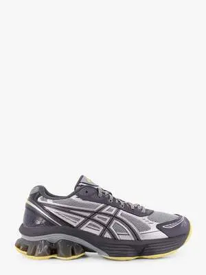 Asics Gel-kinetic Mesh Sneakers With Contrasting Inserts - Grey