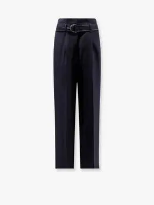 Seafarer Irony Virgin Wool Trousers - Black