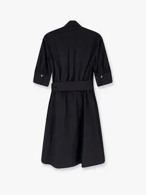 Pinko Aline Stretch Cotton Dress - Black