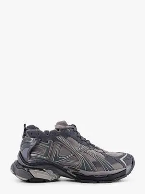 Balenciaga Runner Low-top Suede Sneakers - Grey