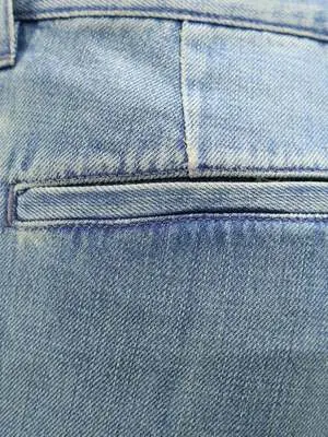LARDINI Washed-out Effect Jeans