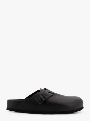BIRKENSTOCK Boston Bs Leather Mule - Black