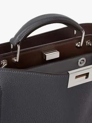 Fendi Peekaboo Iseeu Small Leather Crossbody Bag