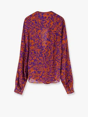 Dries Van Noten Camiel Cotton Shirt With Print