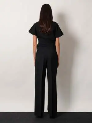 RÓHE Midwaist Wool Blend Trousers