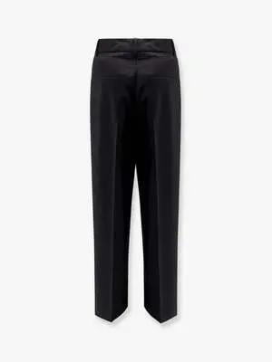 RÓHE Midwaist Wool Blend Trousers
