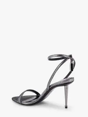 TOM FORD Laminated Heeled Sandals With Laminated Effect
