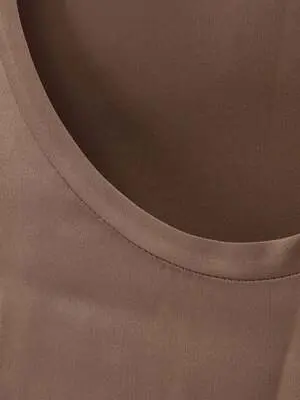 Brunello Cucinelli Stretch Silk Tank Top