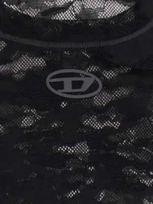 DIESEL® Kasia-utlt Lace T-shirt - Black