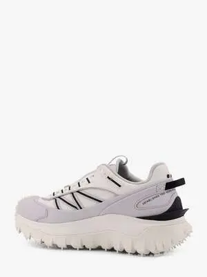 Moncler Trailgrip Gtx Leather And Ripstop Sneakers - Grey