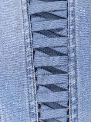 Elisabetta Franchi Urban Denim Bustier