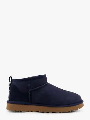 UGG W Classic Ultra Mini Suede Boots - Blue