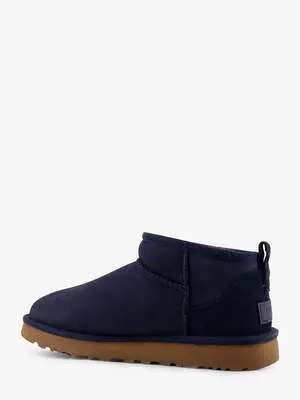 UGG W Classic Ultra Mini Suede Boots - Blue