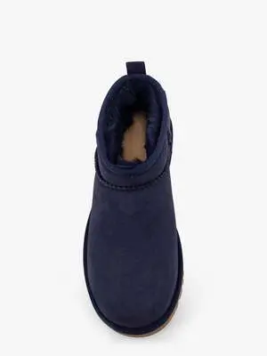 UGG W Classic Ultra Mini Suede Boots - Blue