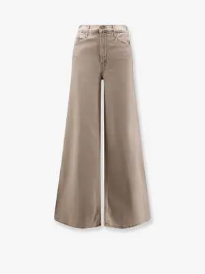 MOTHER The Undercover Sneak Denim - Beige