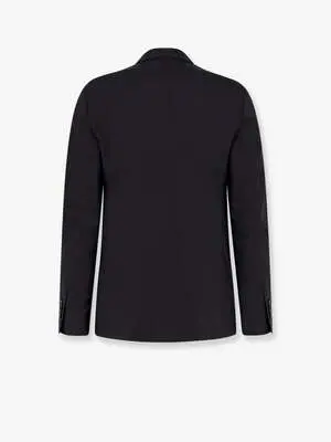 LARDINI Iconic Double-breasted Pure Virgin Wool Suit