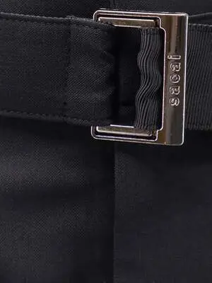 Sacai Wool Blend Bermuda Shorts