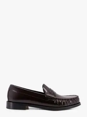 TOM FORD Leather Loafer - Brown