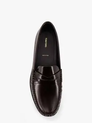 TOM FORD Leather Loafer