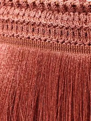 PatBO Mini Skirt With Fringes