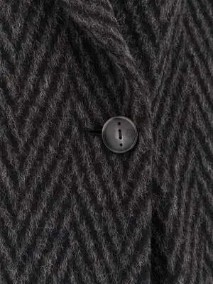 HEVO Santa Cesarea Wool Blend Coat