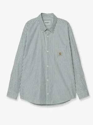 Carhartt Work In Progress Daldry Striped Cotton Shirt